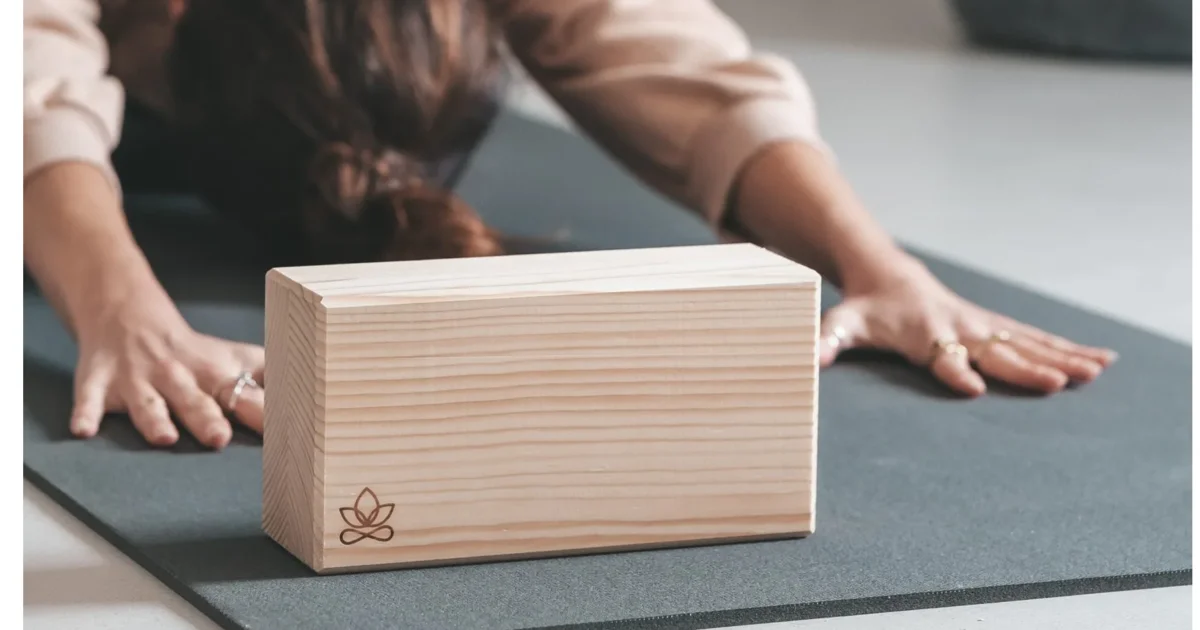 Wooden Yoga Block | RunToYoga - Run To Yoga